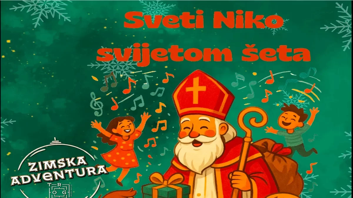 Dječja predstava i doček sv. Nikole u subotu na Trgu Ivana Pavla II